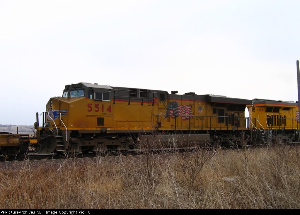 UP 5514 Is # 4 on WB Containers